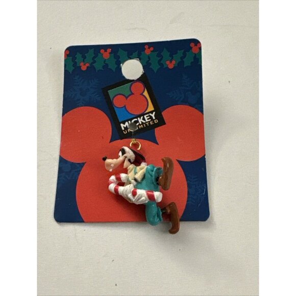 Disney | Holiday | Vintage Enesco Disney Miniature Goofy Christmas ...